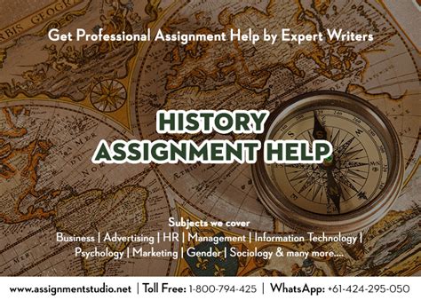 History Assignment Help Price Starts At 10page