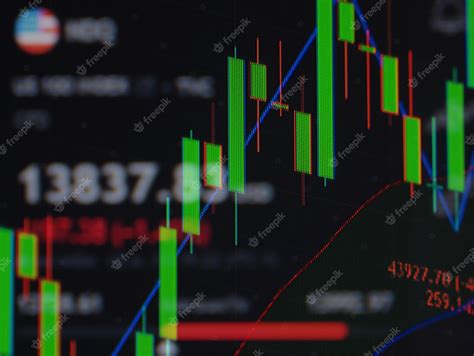 Gráfico De Negociación De Pérdidas En El Mercado De Valores Gráfico De