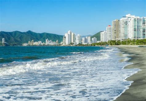 Beaches Of El Rodadero Colombia