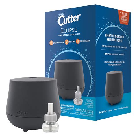 Cutter Eclipse Zone Mosquito Repellent Device Outdoor Diffuser For