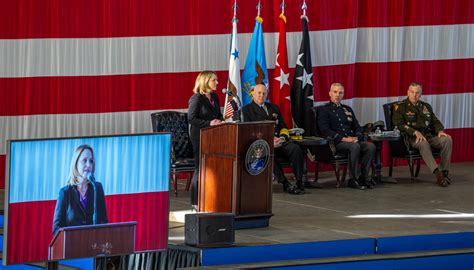 Usspacecom Welcomes Whiting As Third Commander United States Space Command Article Display