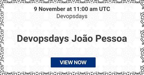 Kube Events On Linkedin Starting In A Month 🔥 Devopsdays João Pessoa