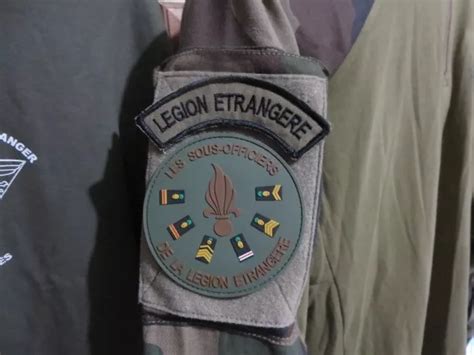 French Foreign Legion Infantryparatroopers Patch Ncossous Officiers