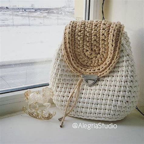 Faça e lucre 18 Modelos de Bolsa de Fio de Malha De Frente Para O Mar