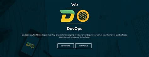 Design Of DevOps Web Page On Behance