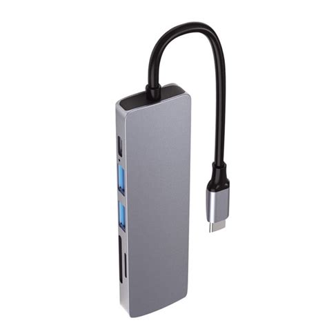 Moyic 6 En 1 Usb C Hub Multifuncional Teléfono Computadora