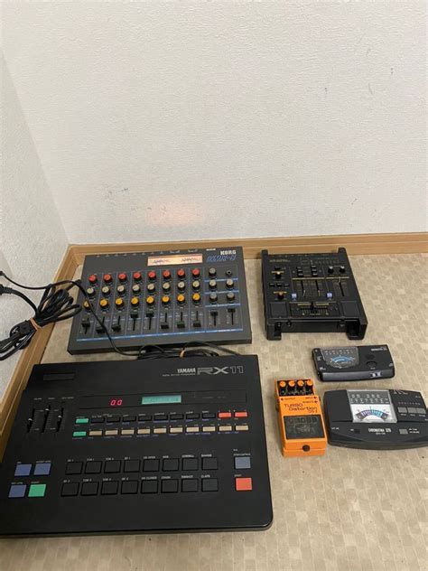 ミキサー Yamaha Rx 11 Korg Kmx 8 Boss Turbo Ds 2 Chromatina 326 331 Audio
