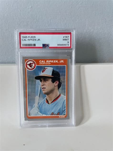 Auction Prices Realized Baseball Cards 1985 Fleer Cal Ripken Jr