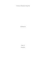 Chemistry Lab Report Molecular Structure And Polarity Analysis Course Hero