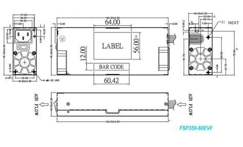 FSP350-60EVF - abgekündigt - TPS Elektronik GmbH