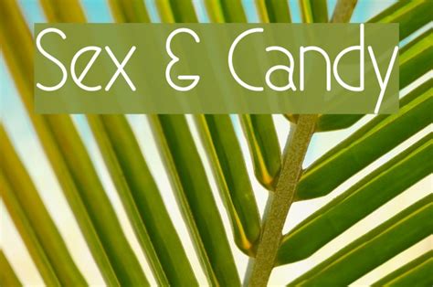 Sex Candy Font Ffonts Net