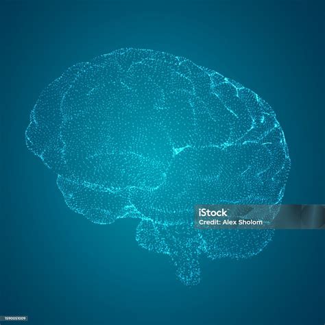 3dvektorcybergehirn Megadatenverarbeitung Neuronaler Netze