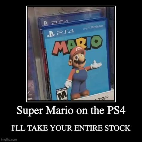 Super Mario On The Ps Imgflip