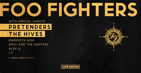 Foo Fighters Announce Everything Or Nothing At All Tour Seat42f