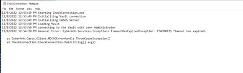Cant Connect To Vault While Install Pvwa Server