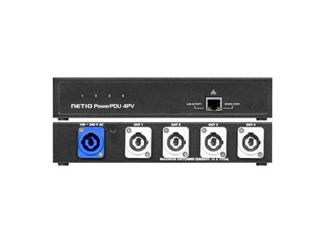 Powerpdu 4pv Netio Products Smart Power Sockets Controlled Over Lan