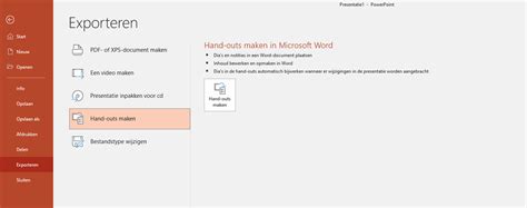 Powerpoint Notities In Een Word Document Maar Leesbaar En Met Zo