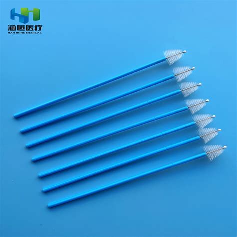 Hpv Virus Sampling Brush Sterile Cytobrush Medical Cervical Brush Nylon