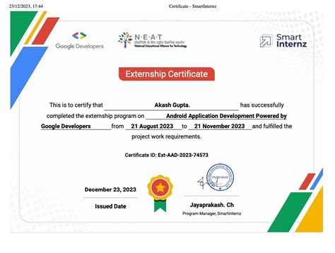 Akash Gupta On Linkedin Connections Smartinternz Androiddevelopment