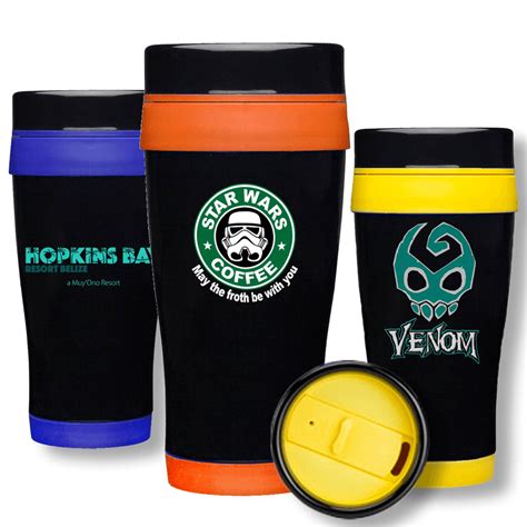 16 Oz Matt Black Stainless Steel Tumbler W Custom Imprint SWAGBOX