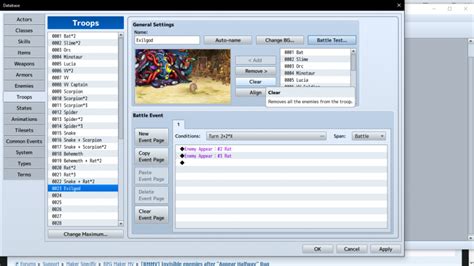 RMMV Invisible Enemies After Appear Halfway Bug RPG Maker Forums