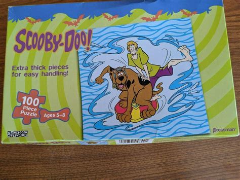 Puzzle Scooby Doo Pressman Cartoon Network 100 Piece 3880607060