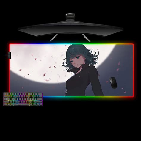 Tatsumaki Moon Design M Xxl Size Rgb Gaming Mouse Pad Computer Desk