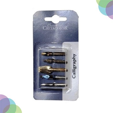 Buy Cretacolor Calligraphy Nibs Set Of 5 Hakimi Stationers Art