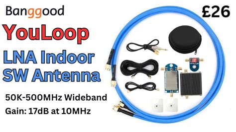 Youloop Active 50k 500mhz Loop Sw Antenna A Loop That Really Works