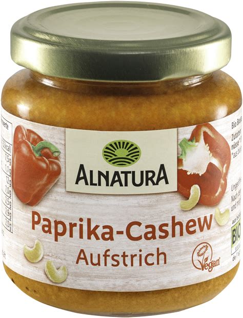 Alnatura BIO Paprika Cashew Aufstrich