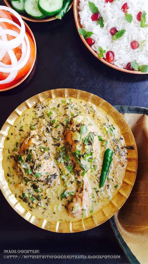 My Tryst With Food And Travel Murgh Methi Malai Recipe Chicken