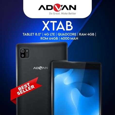 Jual Advan Xtab Layar Inch Tablet G Advan Tablet Upgrade Dari Advan Tab A Shopee