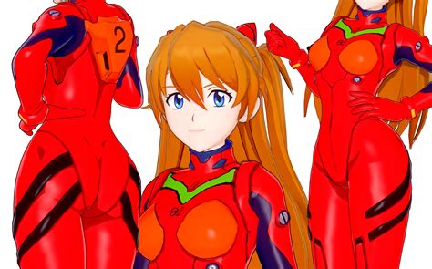 Souryuu Asuka Langley Neon Genesis Evangelion Plugsuit Artist