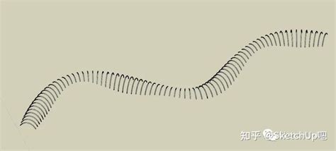 景观弧形廊桥sketchup建模教程 知乎