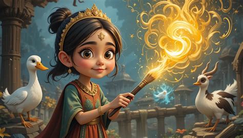 داستان کودکانه قلم موی سحرآمیز