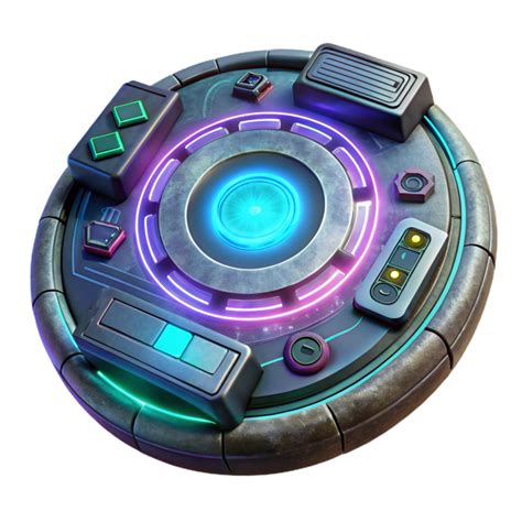 Dramatic Vintage Futuristic Spectral Interface Hud Isolated Element Neon Glow Genuine 60476874 Png