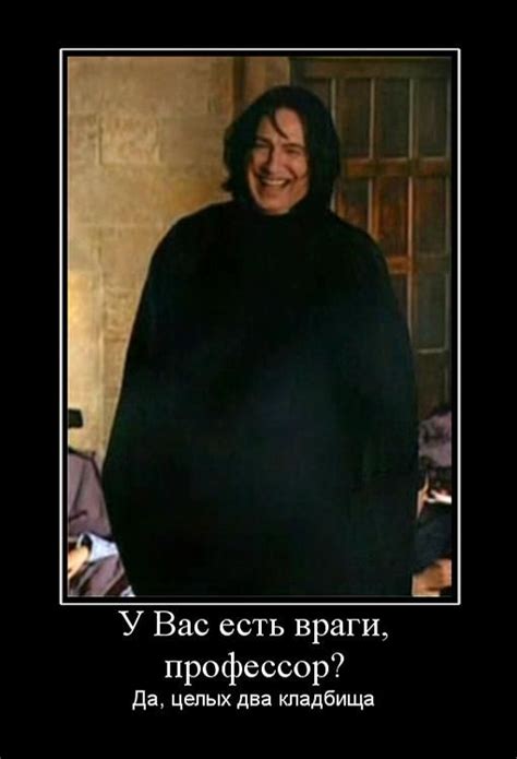 У Вас есть враги профессор Да целых два кладбища Юмор о гарри поттере Смешной гарри