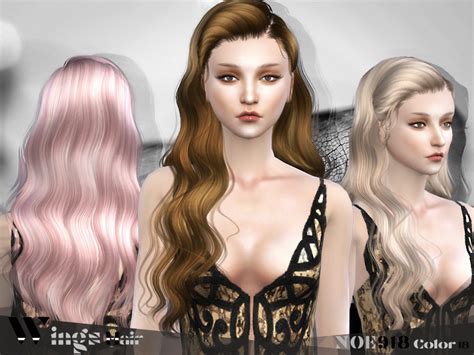 The Sims Resource Wingsims Hair Noe918 F