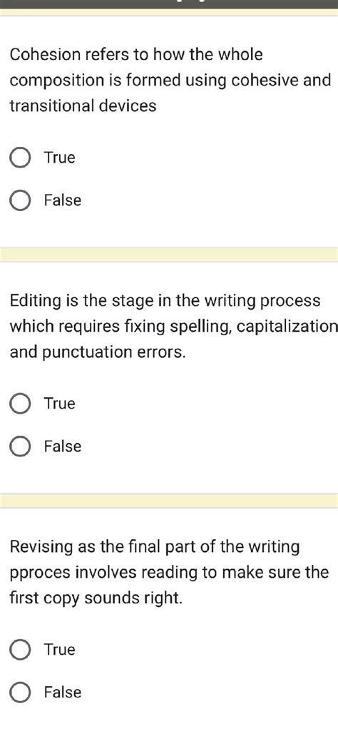 Cohesion Refers To How The Whole Composition Is Formed Using Cohesive And Transitional Devices