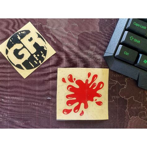Jual Stiker Cutting Bercak Crot Shopee Indonesia