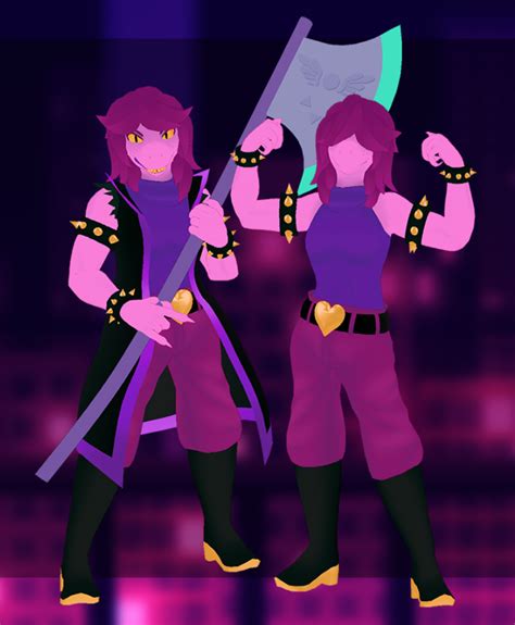 Deltarune Susie Vrchat Avatar