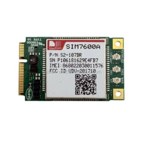 Simcom Sim7600x Pcie Lte Cat1 4g Cat M Ve Nb Iot Modülü Sim7600e
