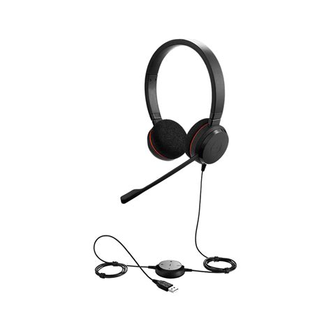 Jabra Evolve Uc Duo Usb Overhead Headset