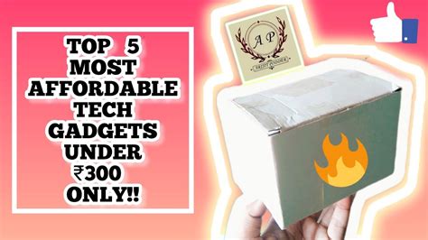 Top 5 Most AFFORDABLE Tech Gadgets Under 300 3 85 Only With Real