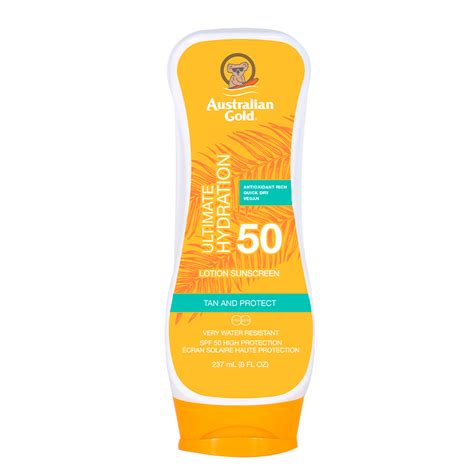 Køb Australian Gold Solcreme Ultimate Hydration Lotion Spf 50 237 Ml