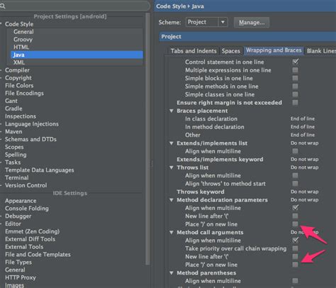 Stop Intellij Android Studio Preview Adding Newlines When Formatting