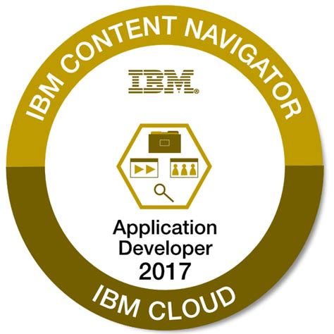 Ibm Content Navigator Application Developer 2017 Credly