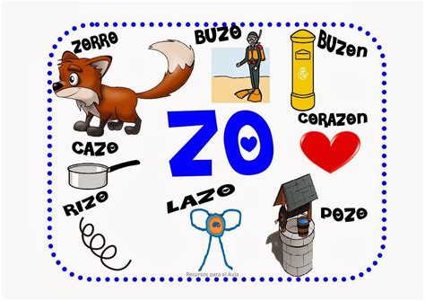 Se Escribe Zo Ortografía Imagenes Para Maestros Normas Ortograficas