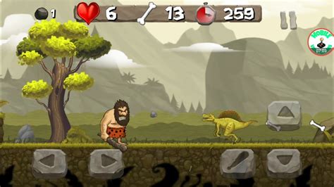 Caveman Chuck Adventure Android Gameplay Youtube