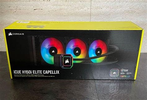 Corsair Icue H150i Elite Capellix Cpu Cooler Review